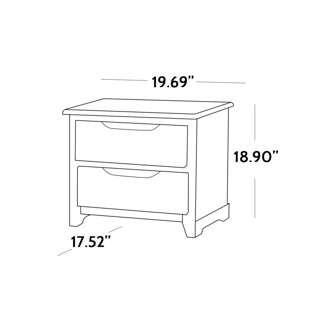 Nelly Night Stand Furniture Store Philippines - Urban Concepts