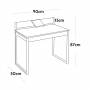Claudio Computer Desk Furniture Store Philippines - Urban Concepts