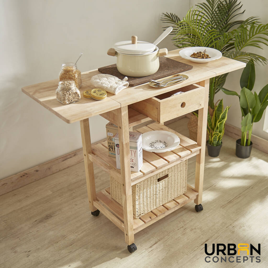 Kumiko Kitchen Trolley Furniture Store Philippines - Urban Concepts