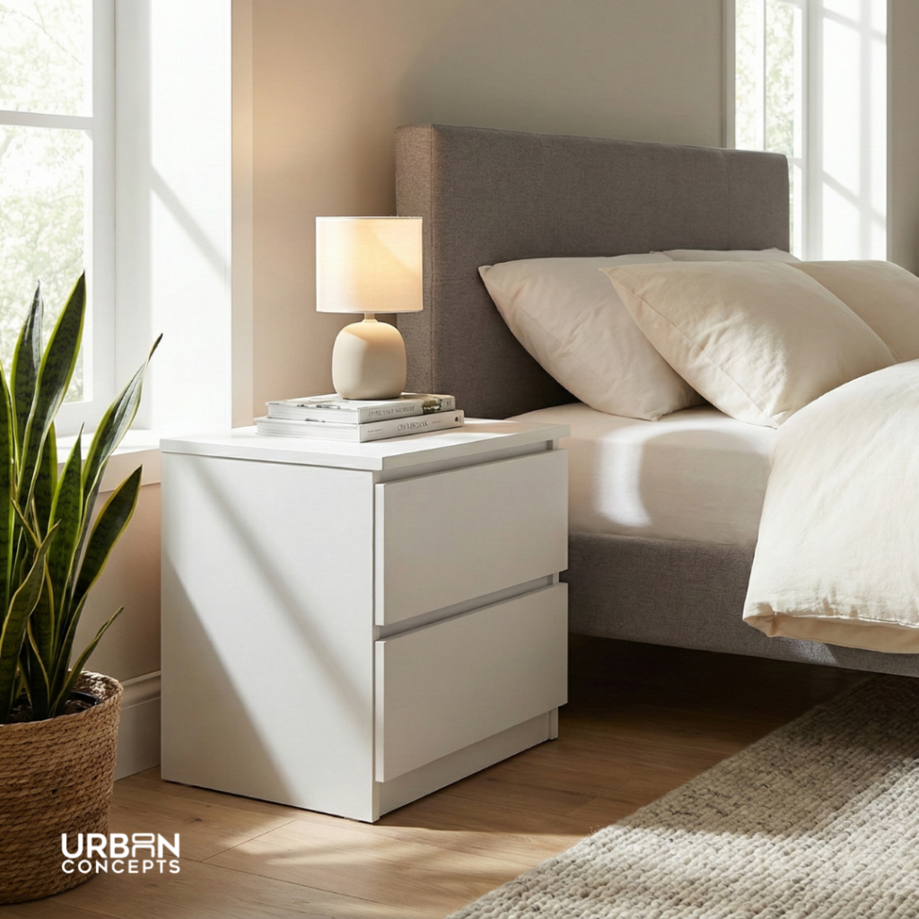 Nina Bedside Table Furniture Store Philippines - Urban Concepts