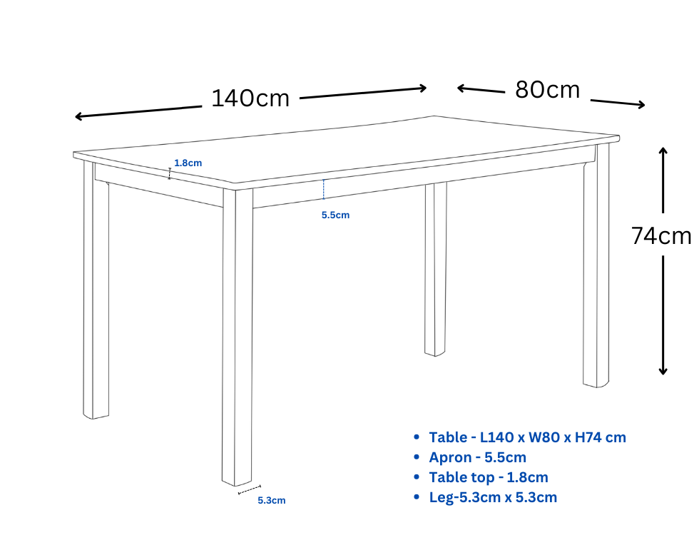 Doreen Dining Set Furniture Store Philippines - Urban Concepts