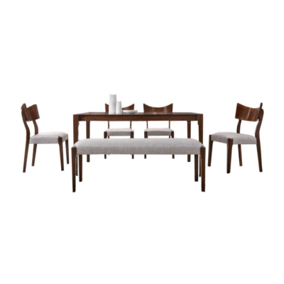 Diego Dining Set with Bench Furniture Store Philippines - Urban Concepts