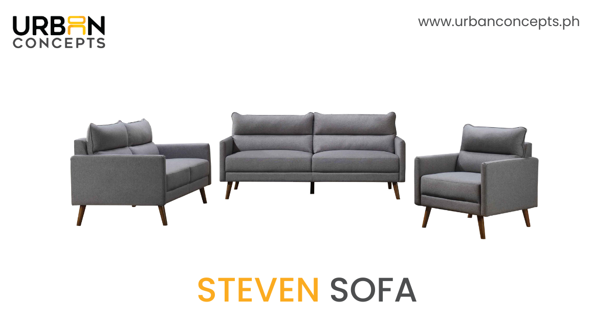 Steven Sofa Set Furniture Store Philippines - Urban Concepts