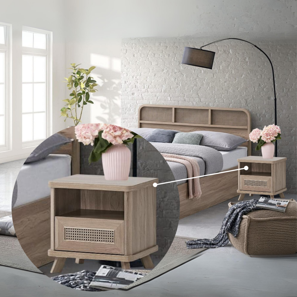 Nathan Bedside Table Furniture Store Philippines - Urban Concepts