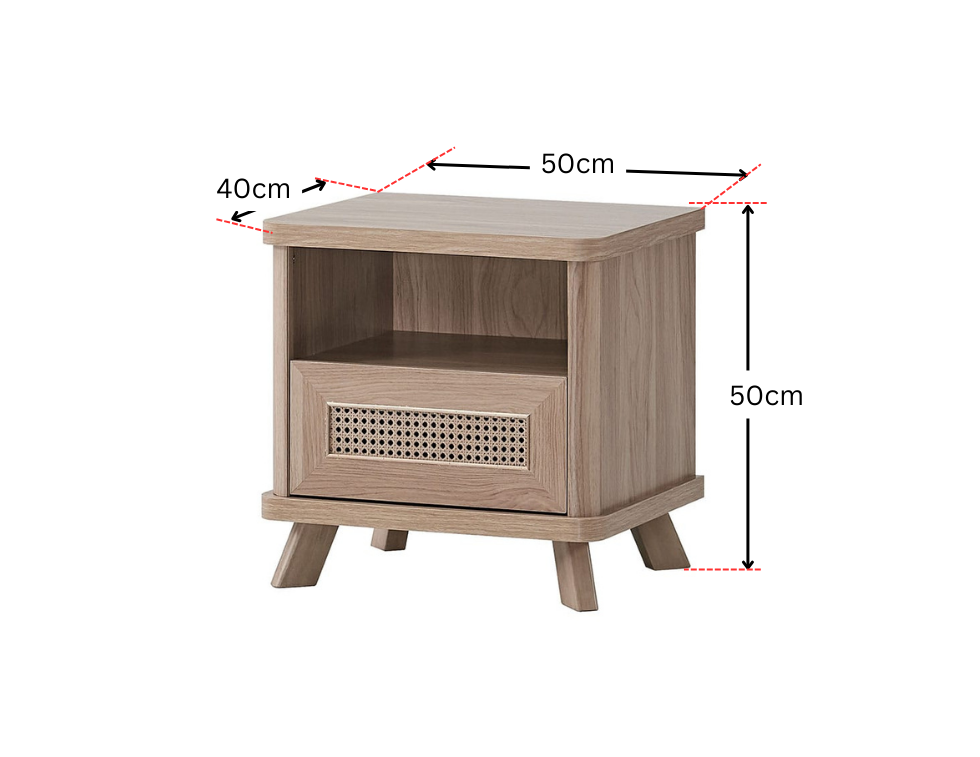 Nathan Bedside Table Furniture Store Philippines - Urban Concepts