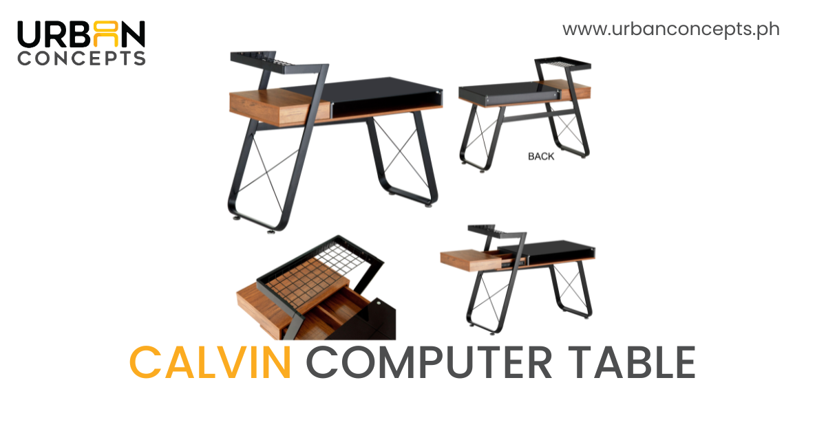 Calvin Computer Table Furniture Store Philippines - Urban Concepts