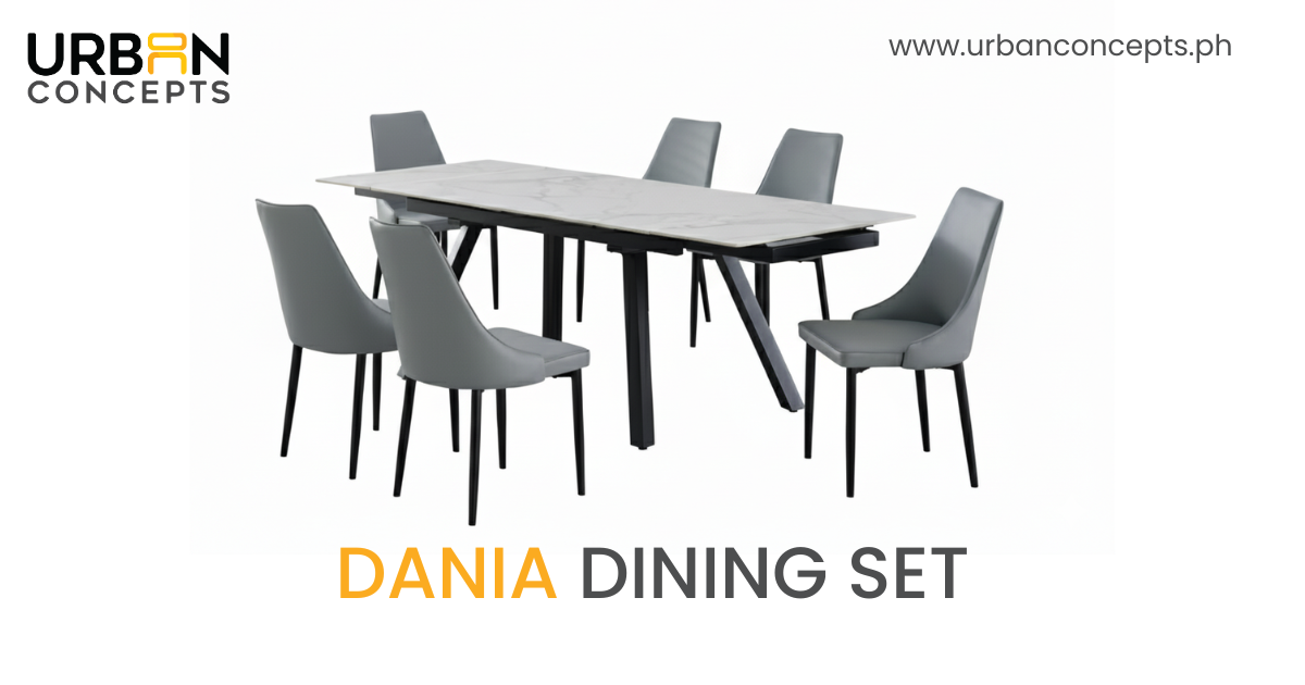 Dania Dining Set Furniture Store Philippines - Urban Concepts
